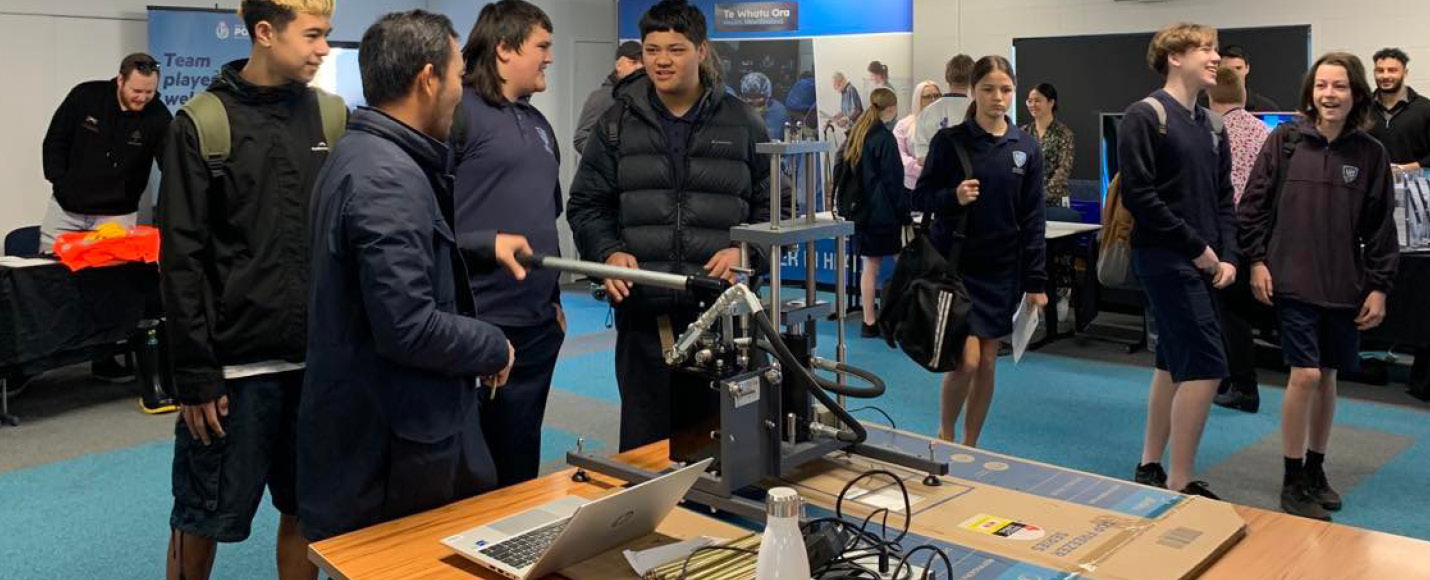 Waitara High School welcomes WITT kaimahi
